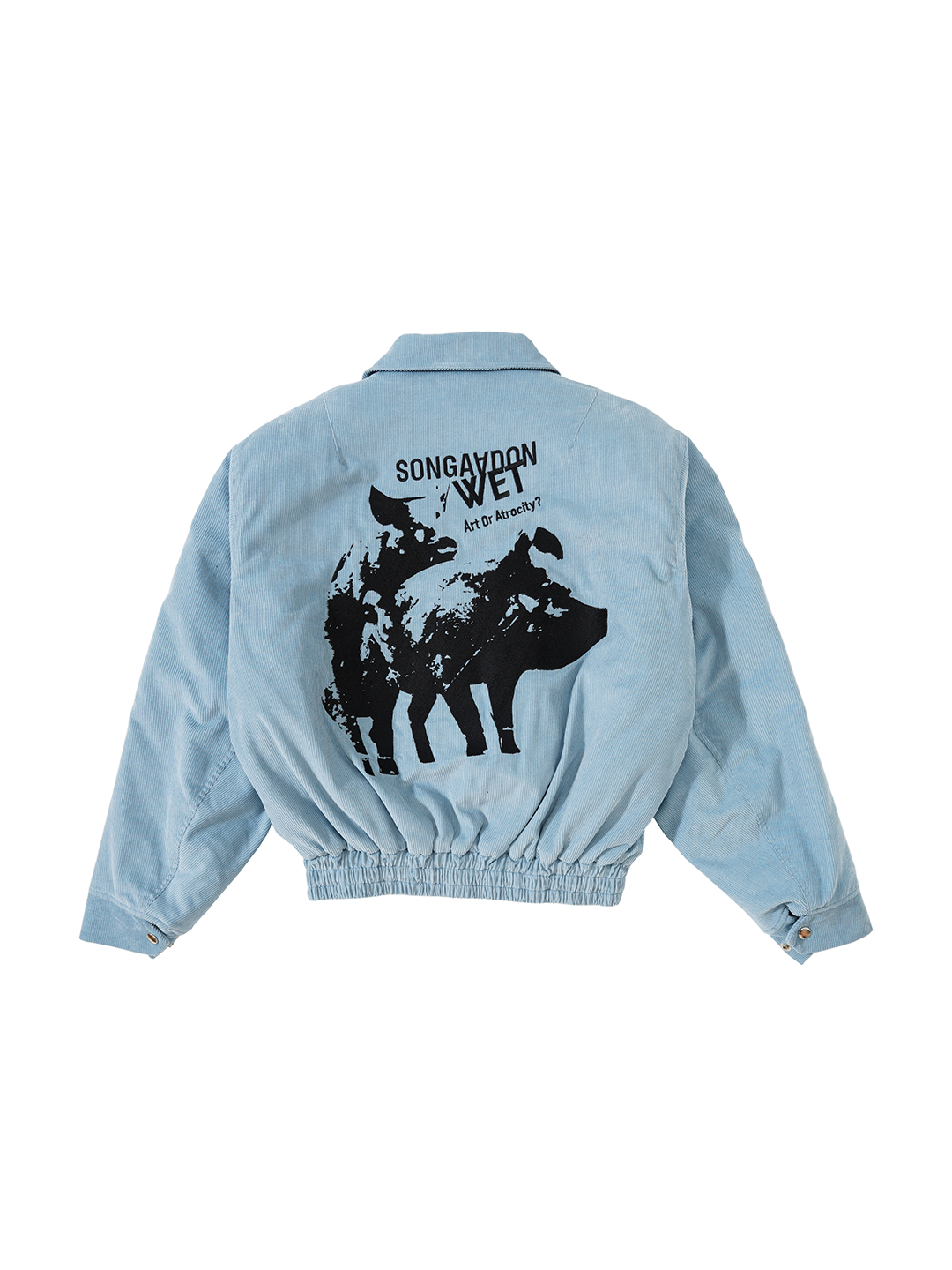 Art or atrocity Corduroy quilted jacket - SONGAADON